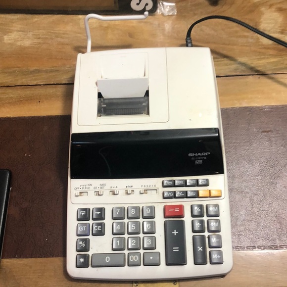 Sharp | Other | Sharp El 197p Iii Receipt Calculator | Poshmark